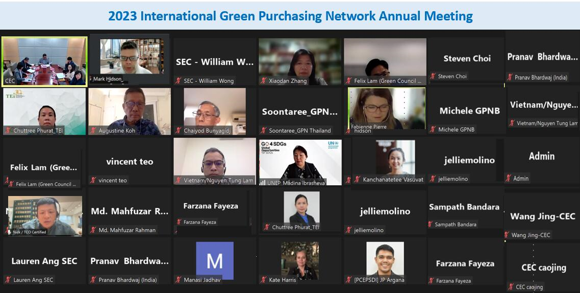 IGPN Held Webinar to Discuss How Environmentally Friendly Product and ... IGPN Held Webinar to Discuss How Environmentally Friendly Product and ...